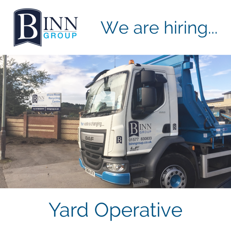 Job Vacancy - Yard Operative - Binn Group